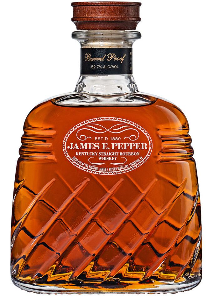 Decanter Barrel Proof Kentucky Straight Bourbon – James E. Pepper